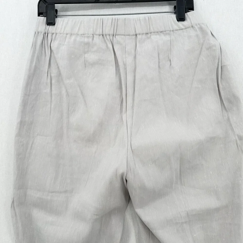 J. Jill | Pants & Jumpsuits | J Jill Linen Pants Women Large White ...